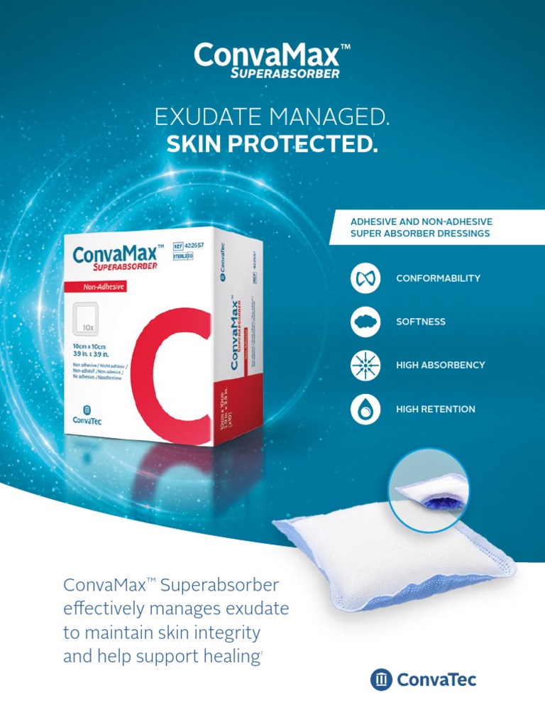 Exudate Managed.: Skin Protected | PDF | Wound | Diseases And Disorders