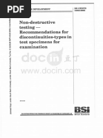 NDT ISO Standards Reference Sheet | PDF | Nondestructive Testing | Welding