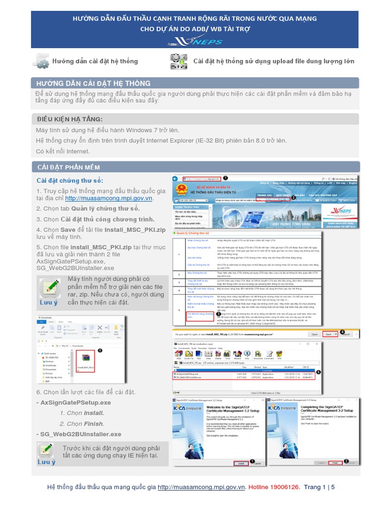 Huong Dan Cai Dat | PDF