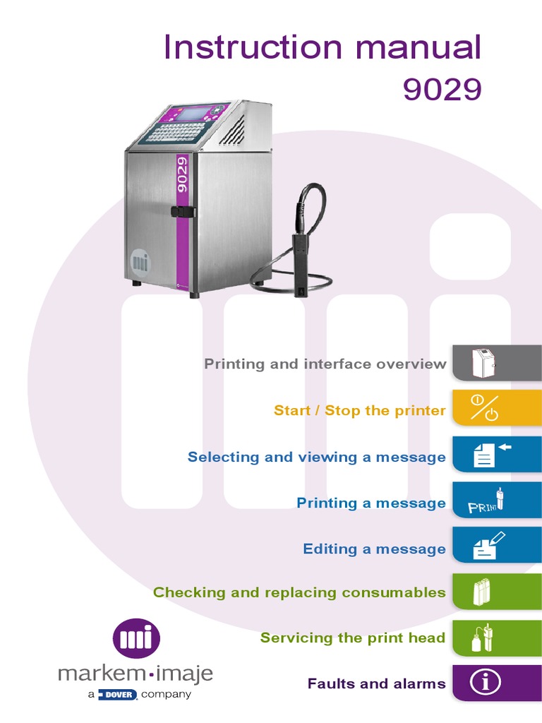 9029 - Instruction Manual (Eng) | PDF | Printer (Computing) | Menu (Computing)