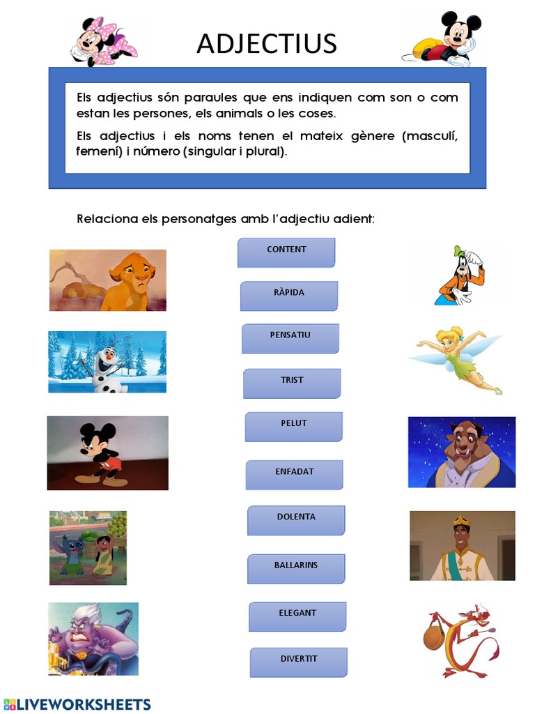 Adjectiu 1 | PDF