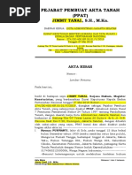 Contoh Akta - Jual Beli (AJB) | PDF