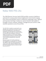 Nokia 1830 PSS 4II, PSS 8, PSS 16II, PSS 32 Platforms Data Sheet EN ...