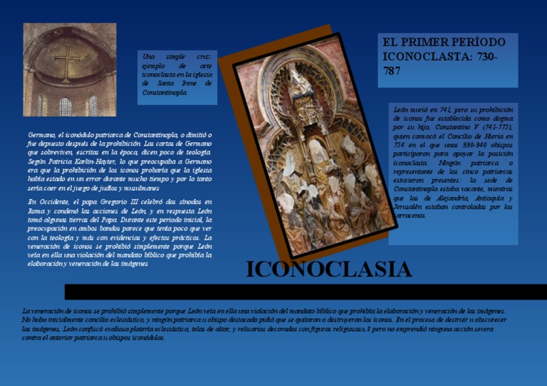 Iconoclasia en la Iglesia de Santa Irene | PDF | Cristianismo oriental ...