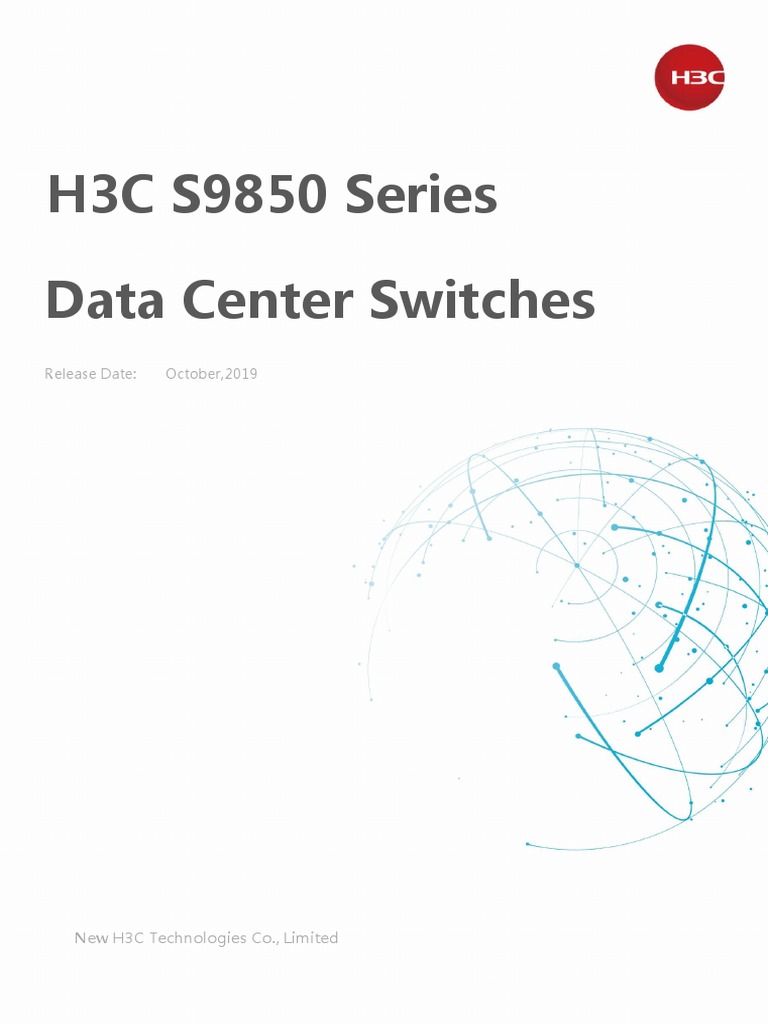 H3C S9850 Series Data Center Switches DataSheet - Updated | PDF | I Pv6 | Computer Network