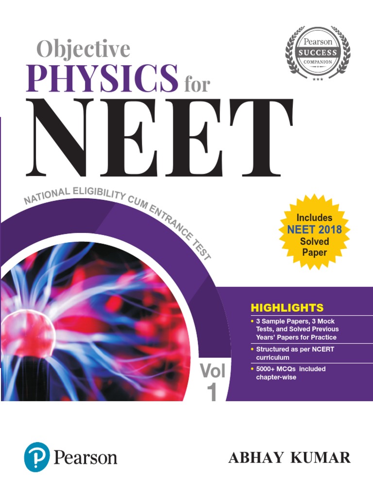 Objective Physics For NEET Vol I by Abhay Kumar | PDF | Heat | Electric ...