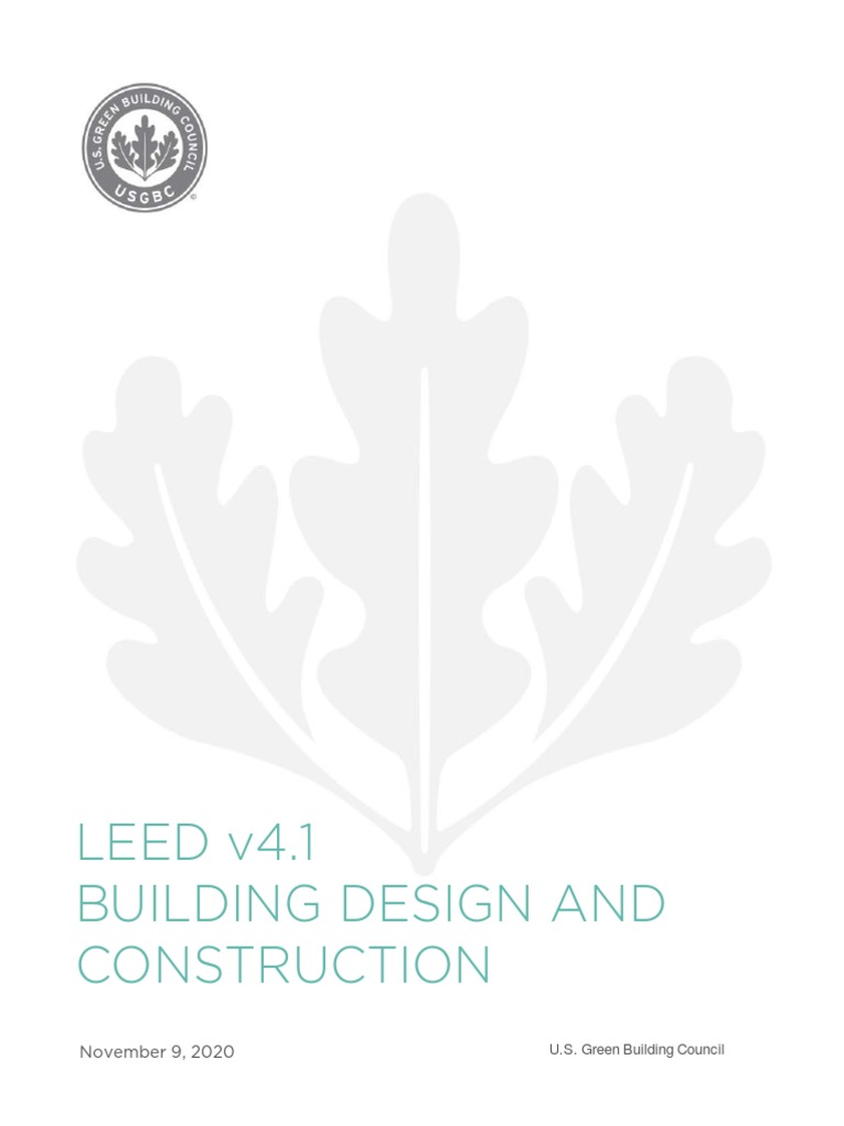 LEED v4.1 BDC Rating System 11.2020 | PDF | Leadership In Energy And ...