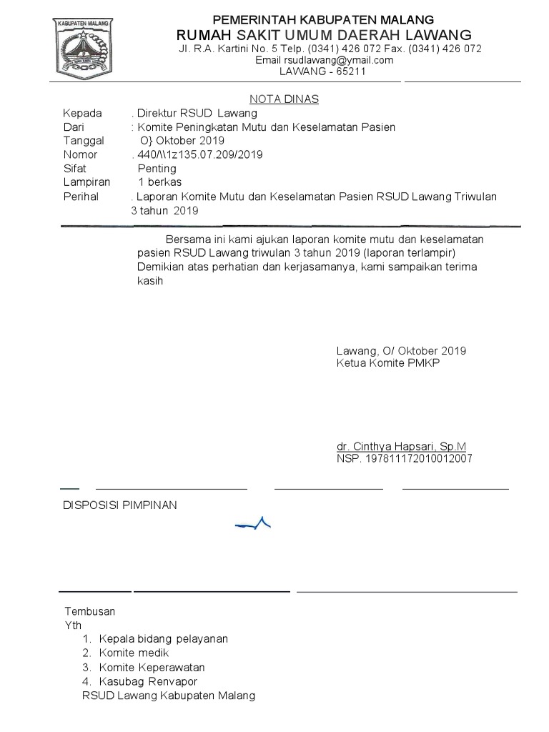 Contoh Laporan Indikator Mutu-Dikonversi | PDF