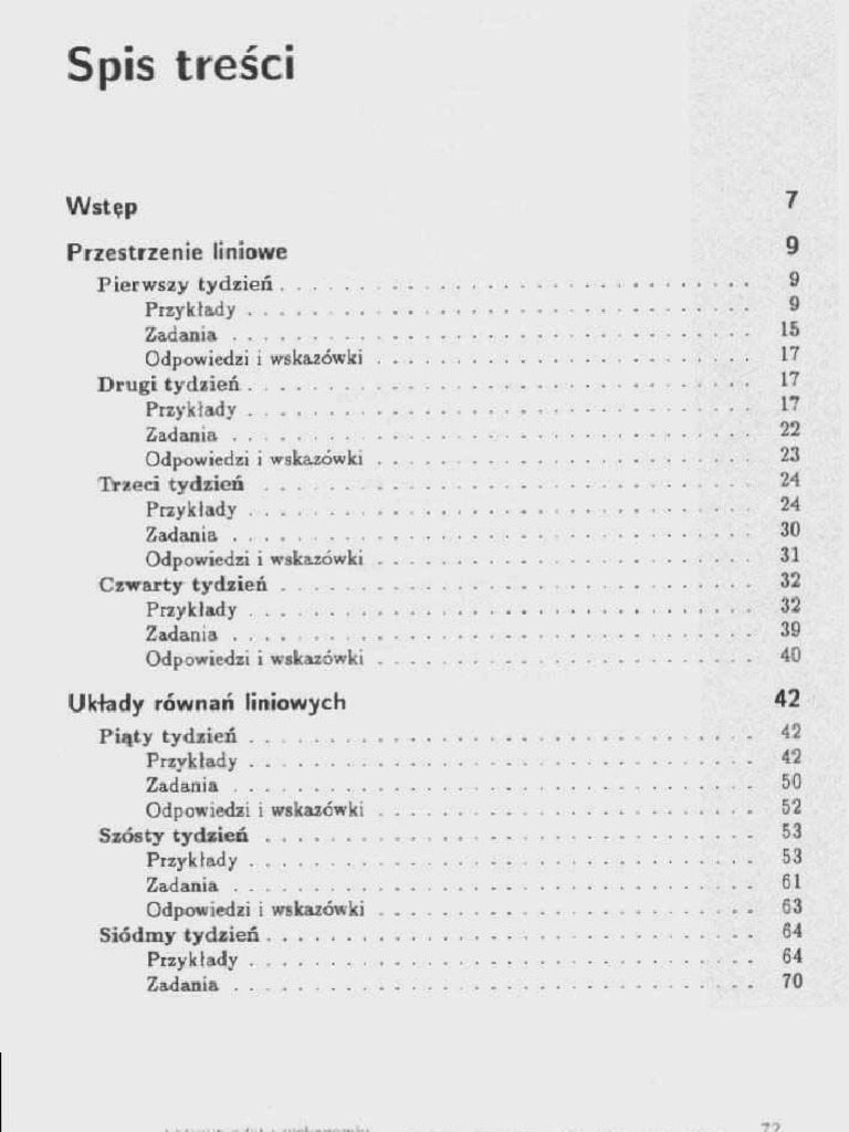 Algebra Liniowa 2 - Przyk Ady I Zadania Jurlewicz Skoczylas GiS 2003 | PDF