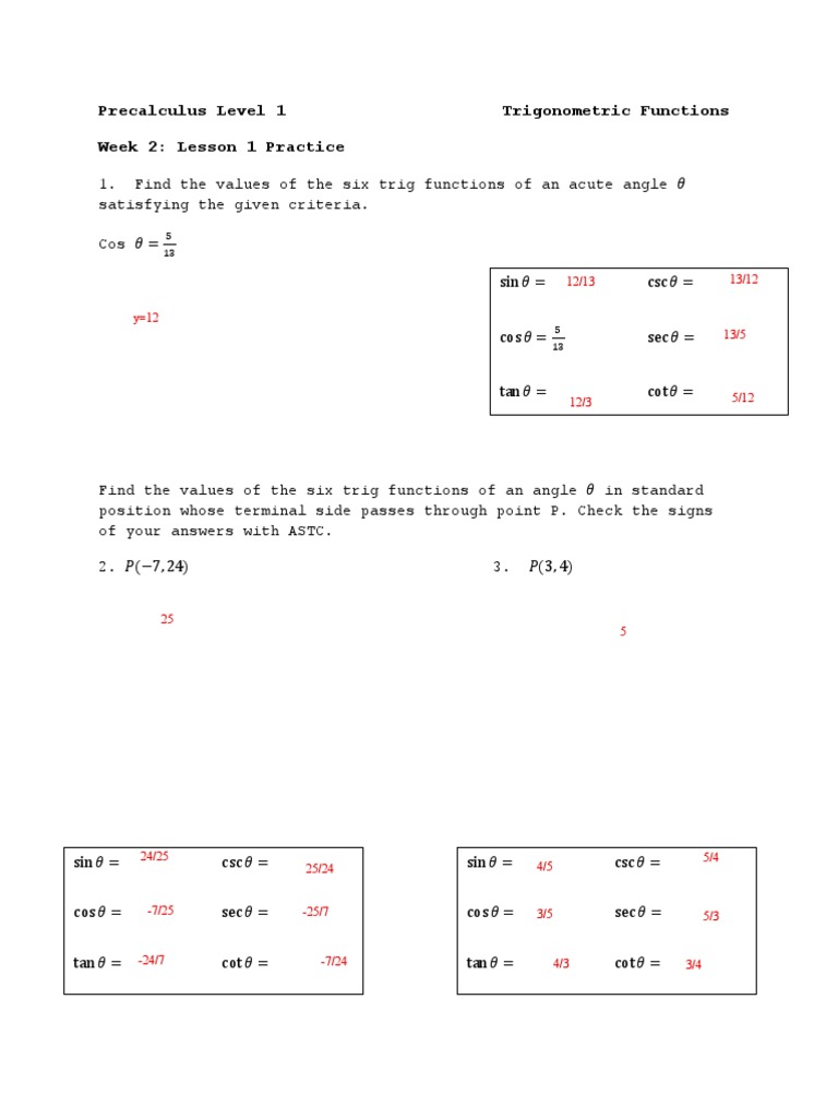 Kami Export - ANDREW TOMASSETTI - Trig Function Practice | PDF | Trigonometric Functions | Sine