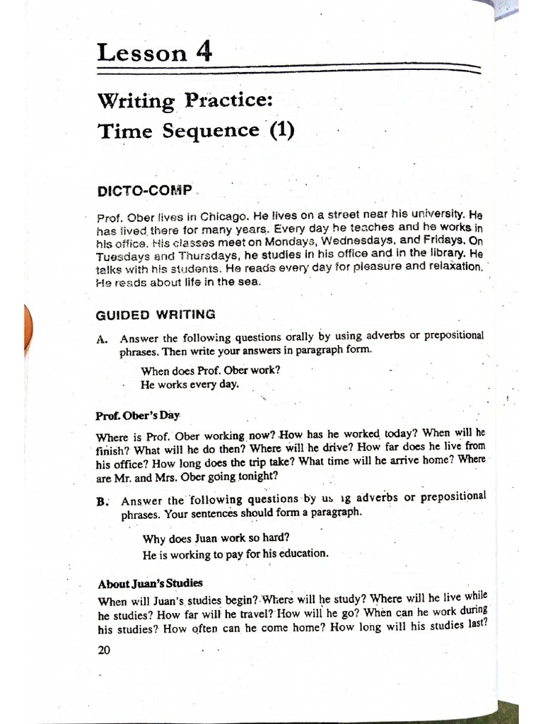 Let's Write English Writing Practice | PDF