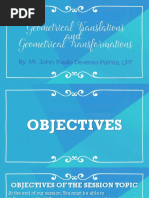 Dilation and Reflection in Logos | PDF