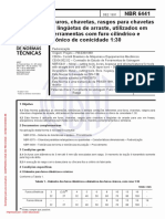 Chaveta DIN 6885 | PDF