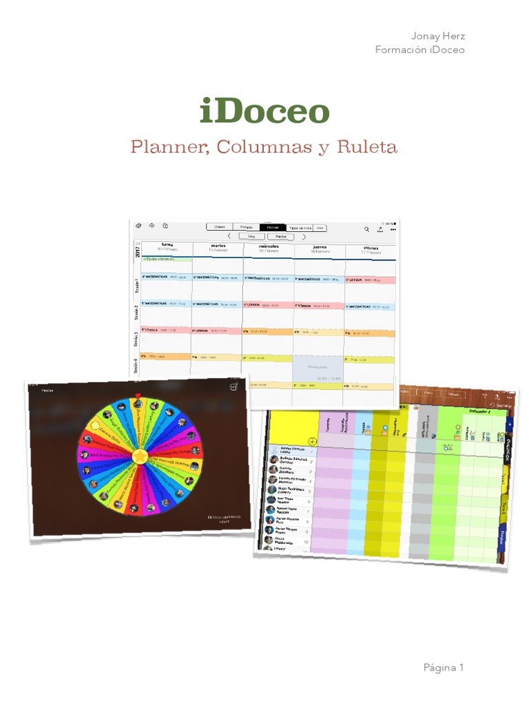 Guía de uso de iDoceo para docentes | PDF