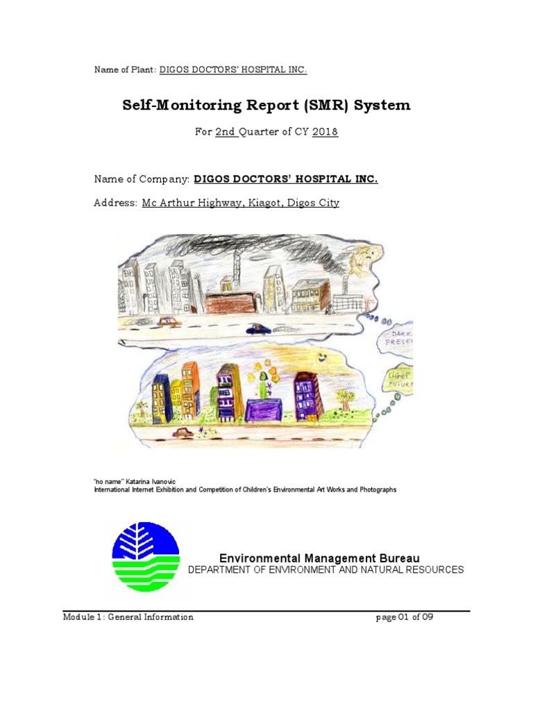 Self Monitoring Report System 2ND Quarter 2018 | PDF | Waste Management ...
