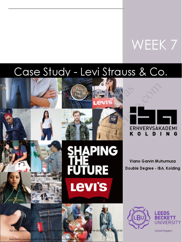 Case Study - Levi Strauss & Co.: Week 7 | PDF | Jeans | Living Wage