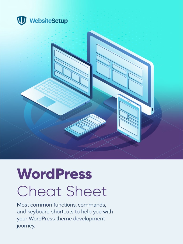 WordPress Cheat Sheet | PDF