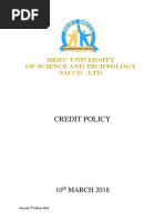 Credit Committee | PDF | Committee | Loans