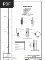 Detalles Cimentacion Asta Bandera-Model-1 | PDF