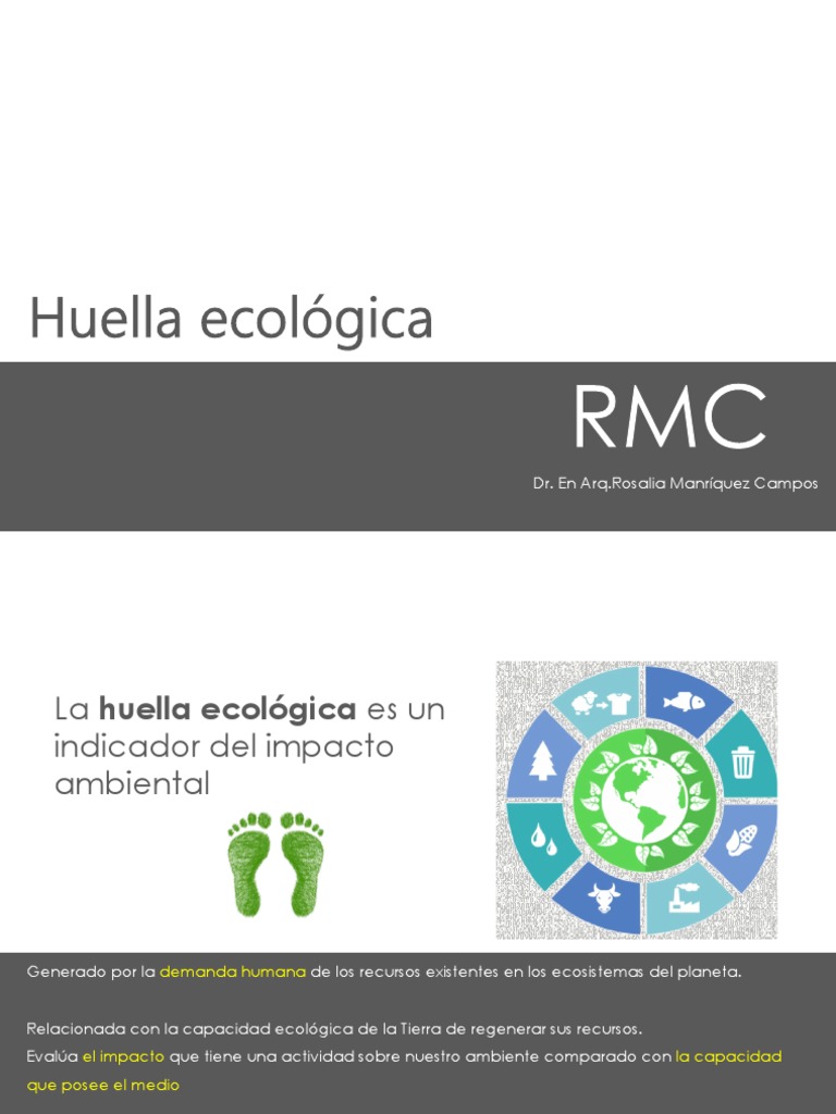 Huella Ecológica y Biocapacidad | PDF