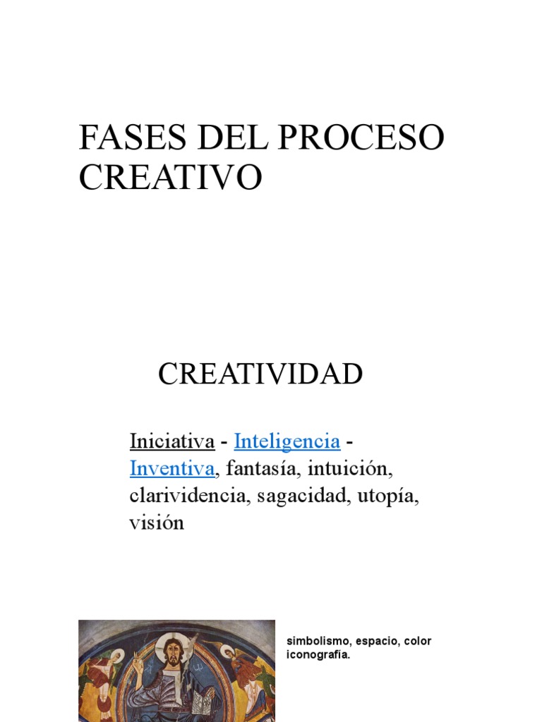Fases Del Proceso Creativo - Clase 2 | PDF | Marketing | Pinturas