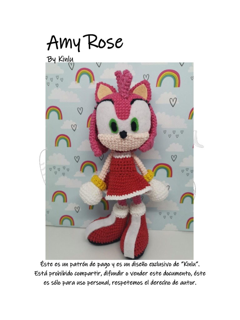 Amy Rose: by Kinlu | PDF