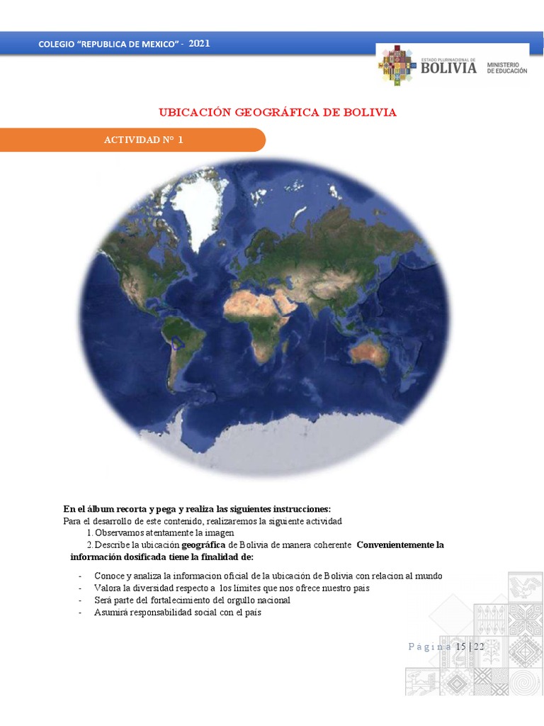Ubicación geográfica de Bolivia: Un análisis de los límites, regiones ...