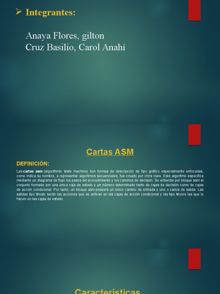 Cartas ASM 2 | PDF | Algoritmos | Ciencias de la Computación
