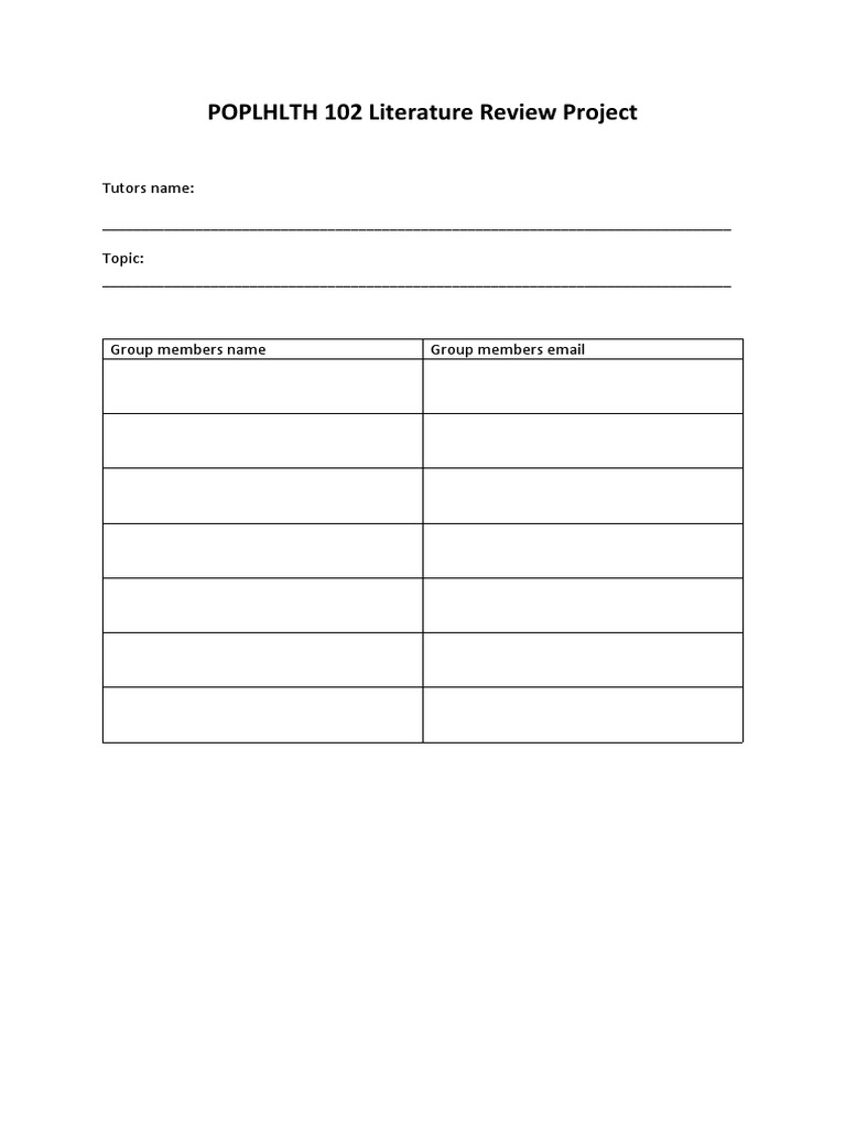 Group Handouts | PDF