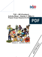 Q3 Module1 G10 COOKERY | PDF | Stock (Food) | Soup