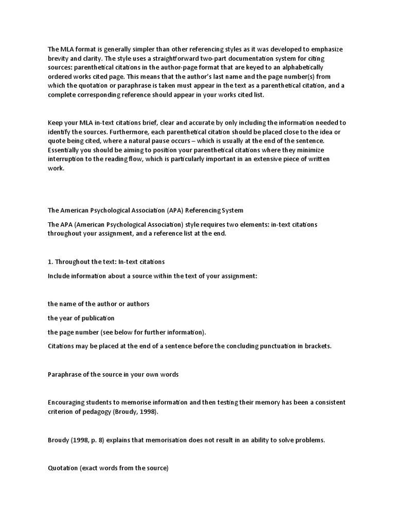 Reference Formats | PDF | Citation | Written Communication