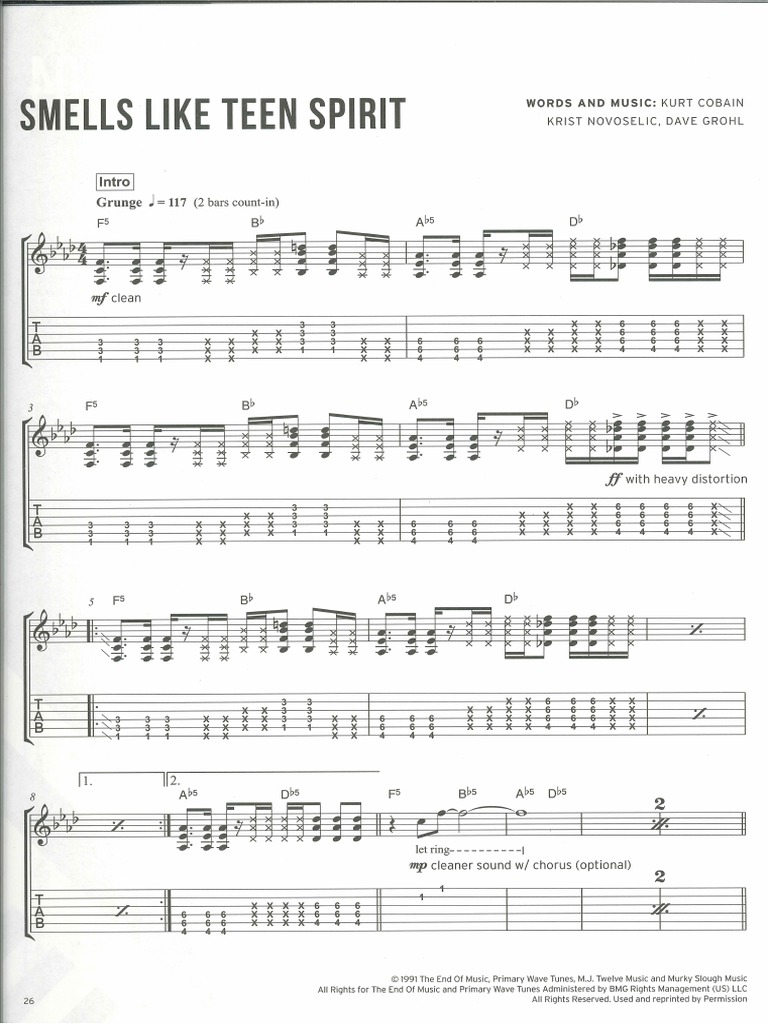 Smells Like Teen Spirit | PDF