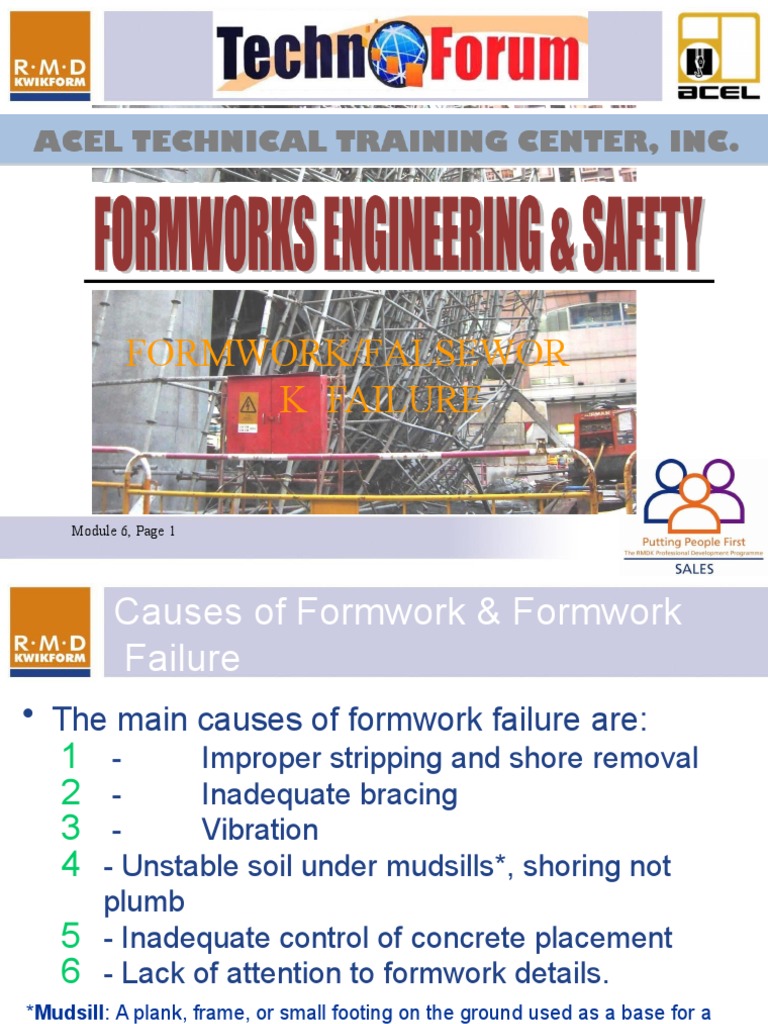 Falsework-Formwork Failures | PDF | Scaffolding | Economic Sectors