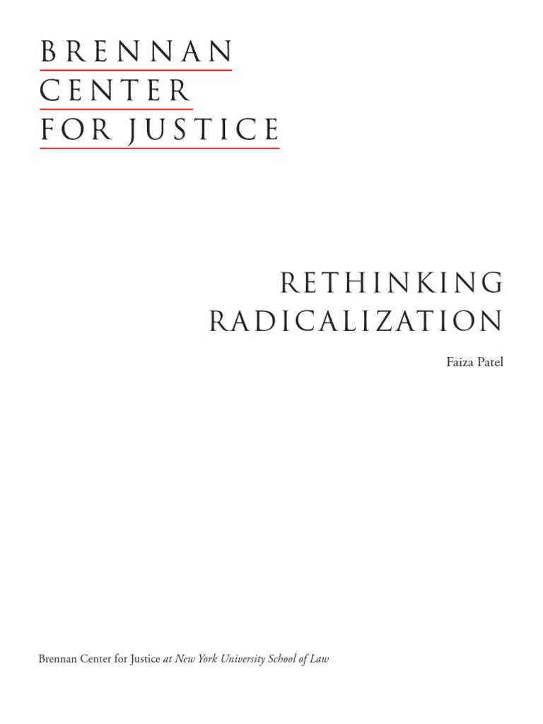 Rethinking Radicalization | Download Free PDF | Counter Terrorism | Violence