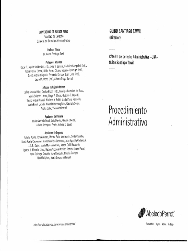 Tawil - El Principio de Verdad Material en El Procedimiento Administrativo | PDF | Caso de ley ...