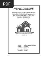 Proposal Perbaikan Jalan RT 08 RW 10 | PDF