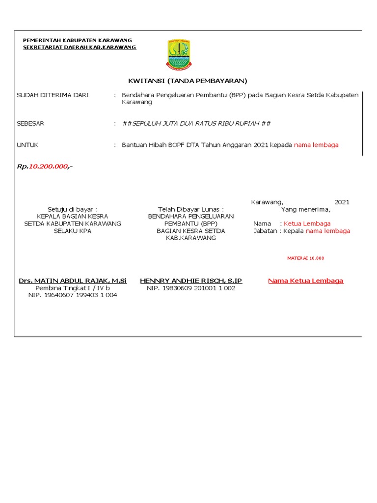 1 Berkas Pengajuan | PDF