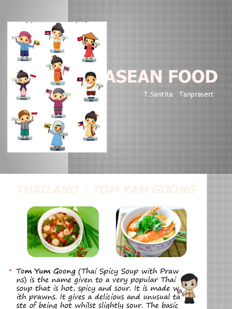 Asean Food: T.Santita Tanprasert | PDF | Asian Cuisine | Regional ...