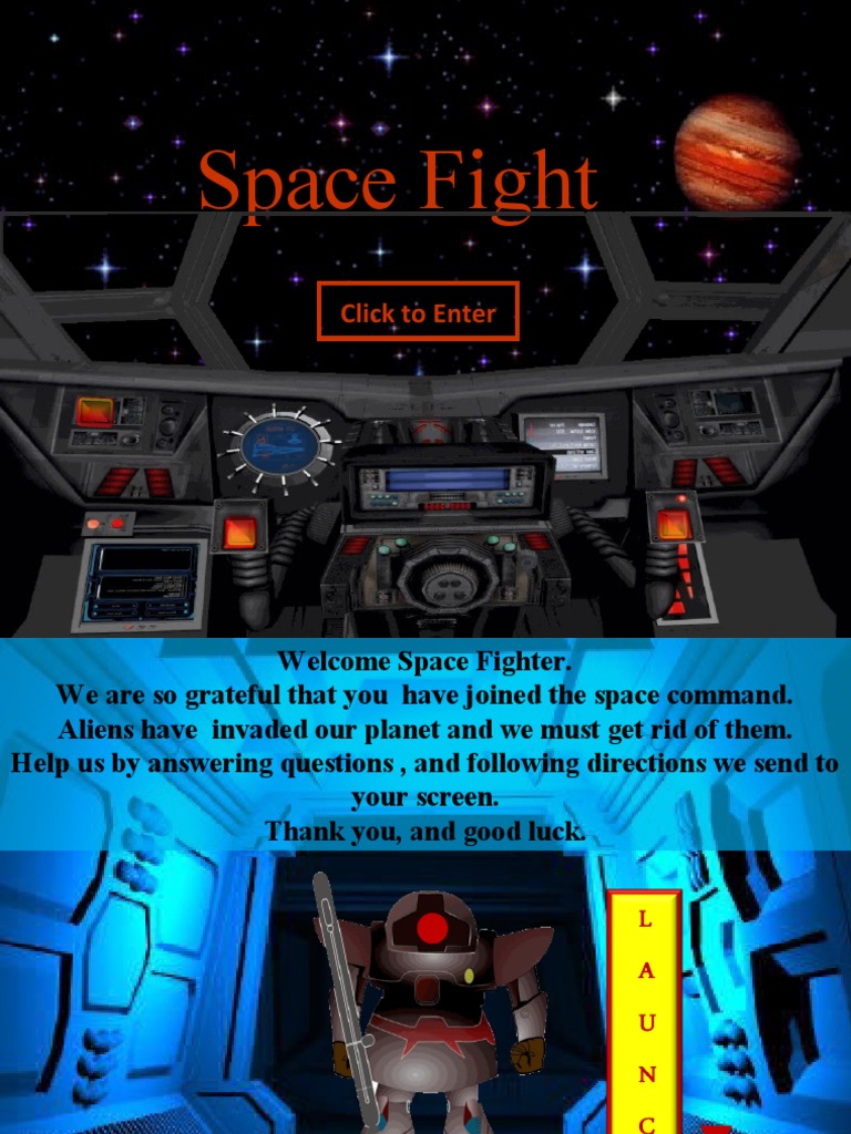 Space Fight: Click To Enter | PDF
