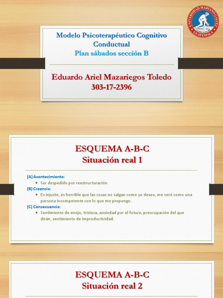 3 Esquemas ABC - Eduardo Mazariegos | PDF