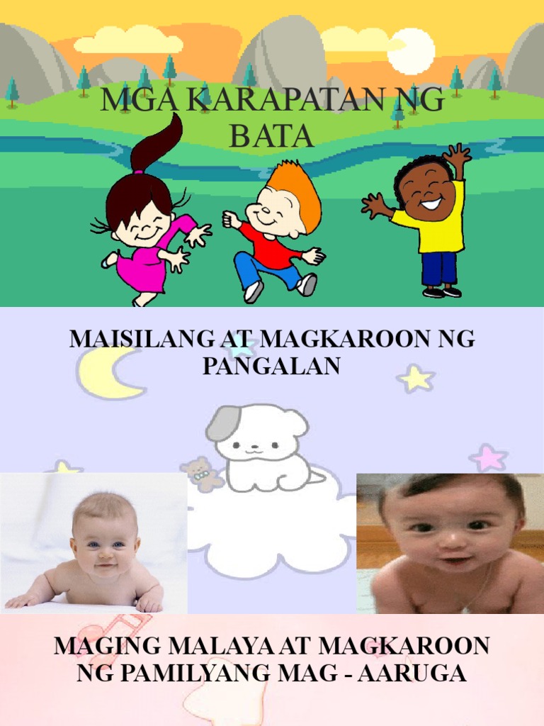 Karapatan NG Bata | PDF