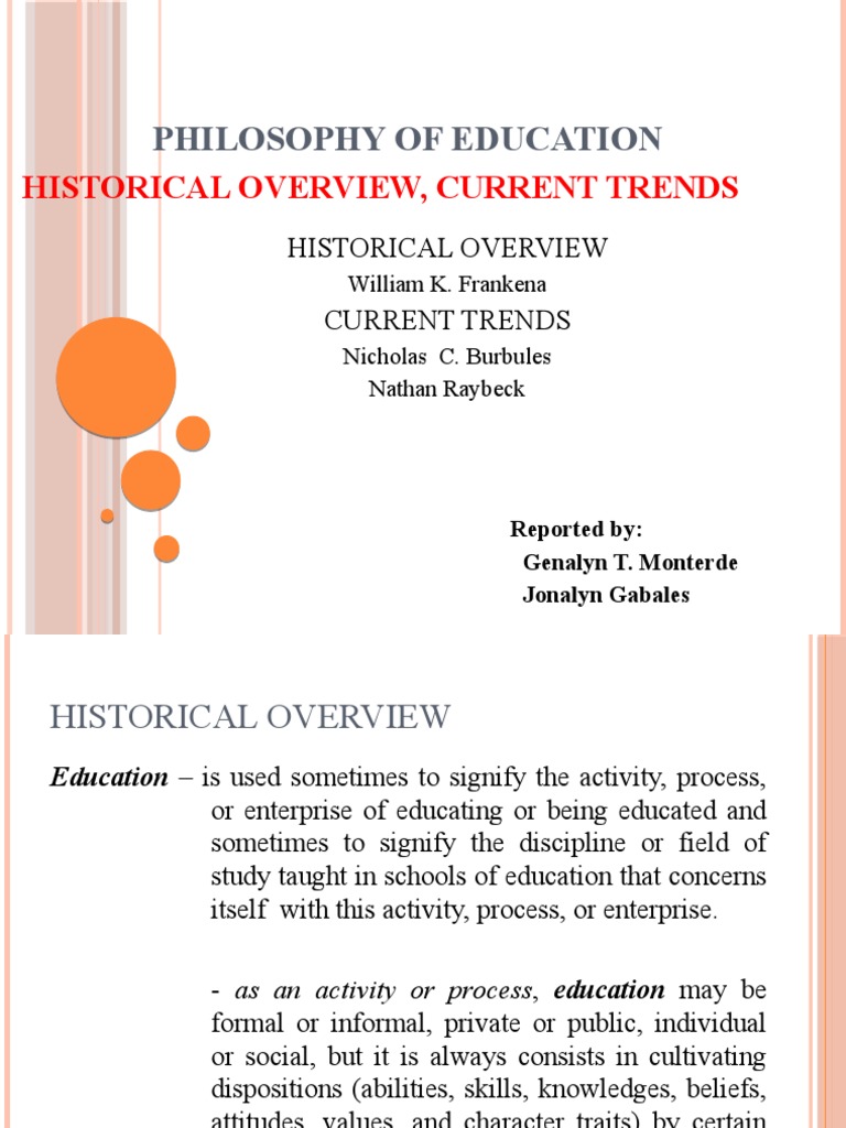 Philosophy of Education | PDF | Philosophy Of Education | Theory