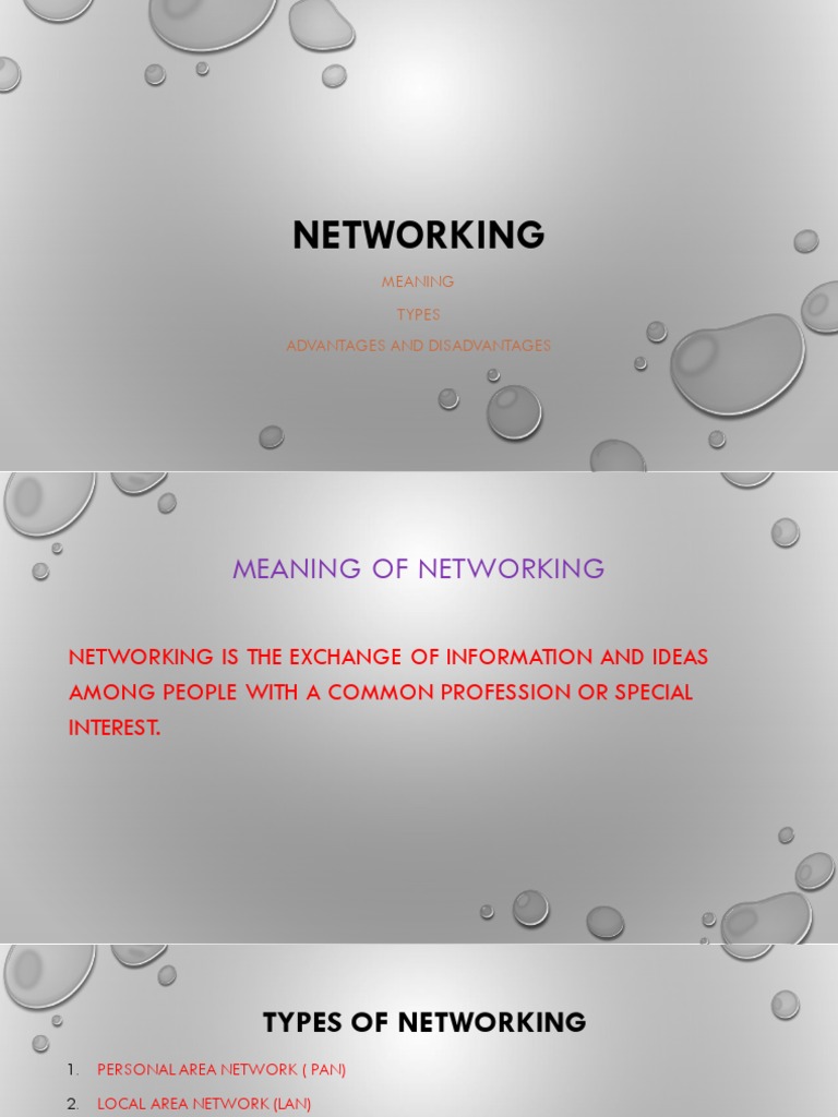 An Overview of Networking: Types, Advantages, Disadvantages, and ...
