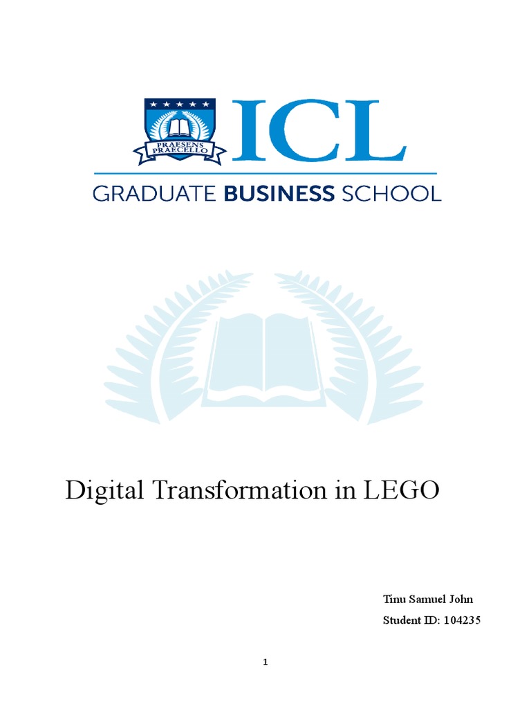Digital Transformation in LEGO | PDF | Lego | Toys