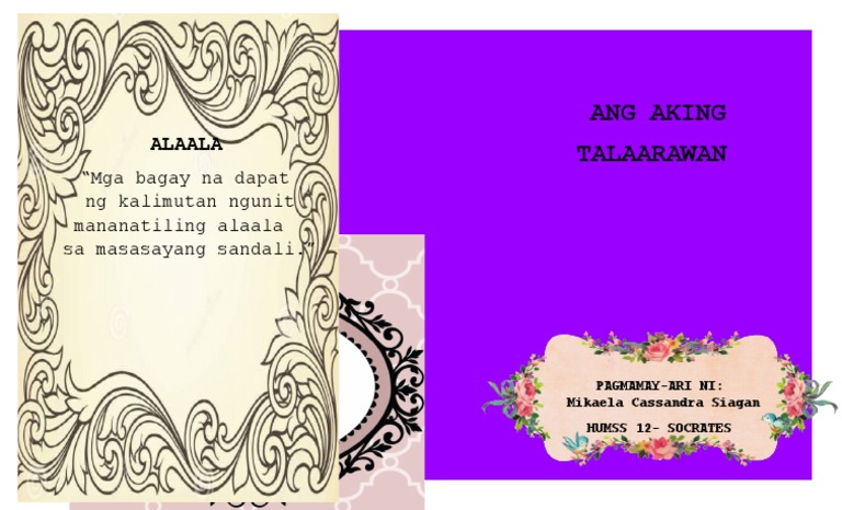 Talaarawan Cover | PDF