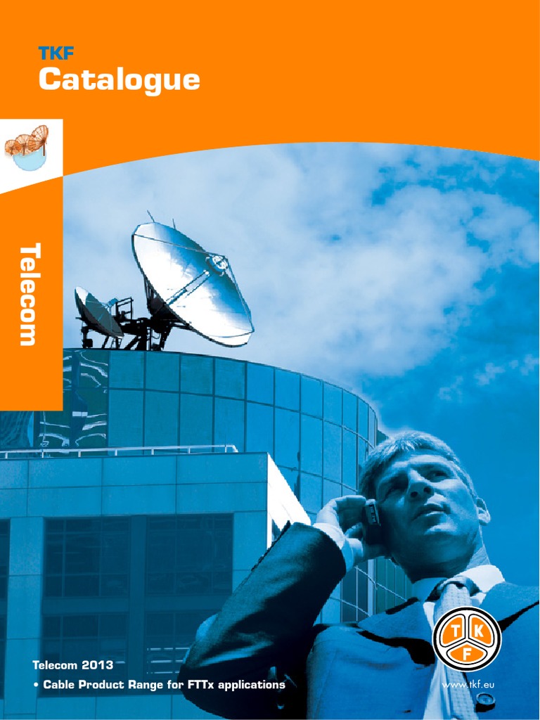 TKF Catalogue Telecom 2013 | PDF | Optical Fiber | Manufactured Goods