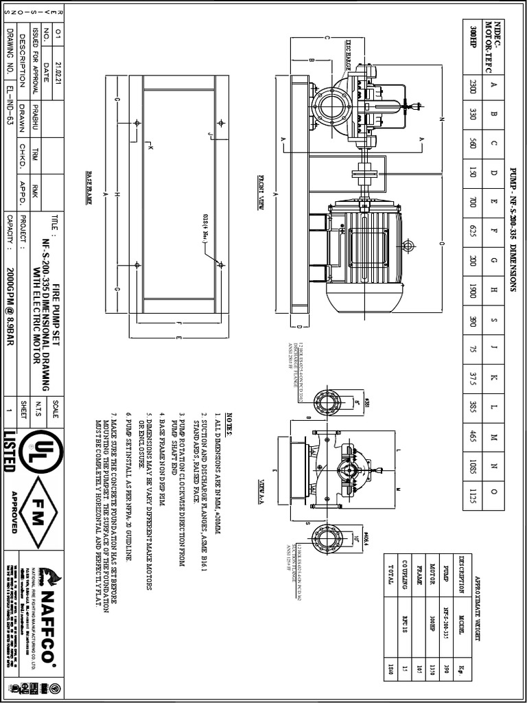 NF S 200 335 300HP - e Tefc Rev01 | PDF | Mechanical Engineering ...