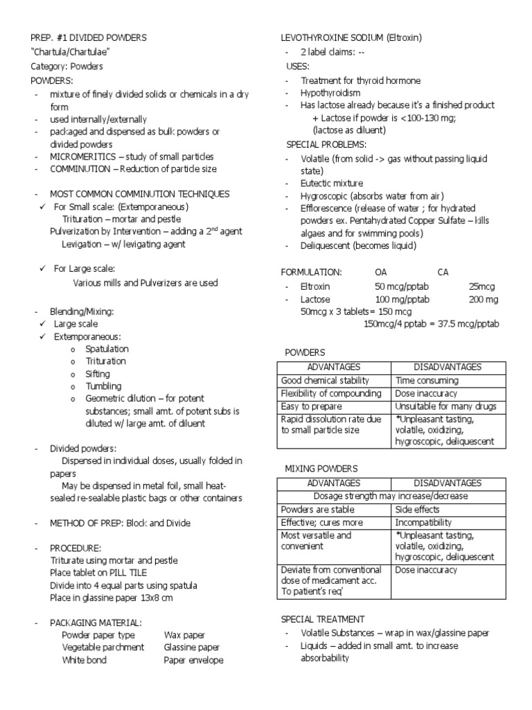 Pharmaceutical Dosage Forms LABORATORY EXPERIMENTS | PDF | Tablet (Pharmacy) | Materials
