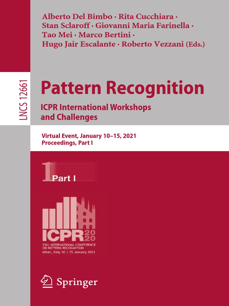 ICPR 2020 Proceedings - Part 01/07 | PDF