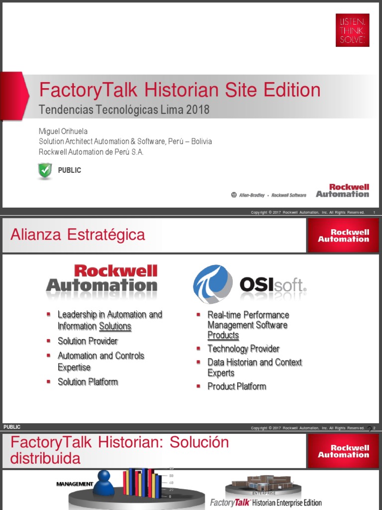 FactoryTalk Historian SE | PDF | Microsoft Sql Server | Programmable Logic Controller